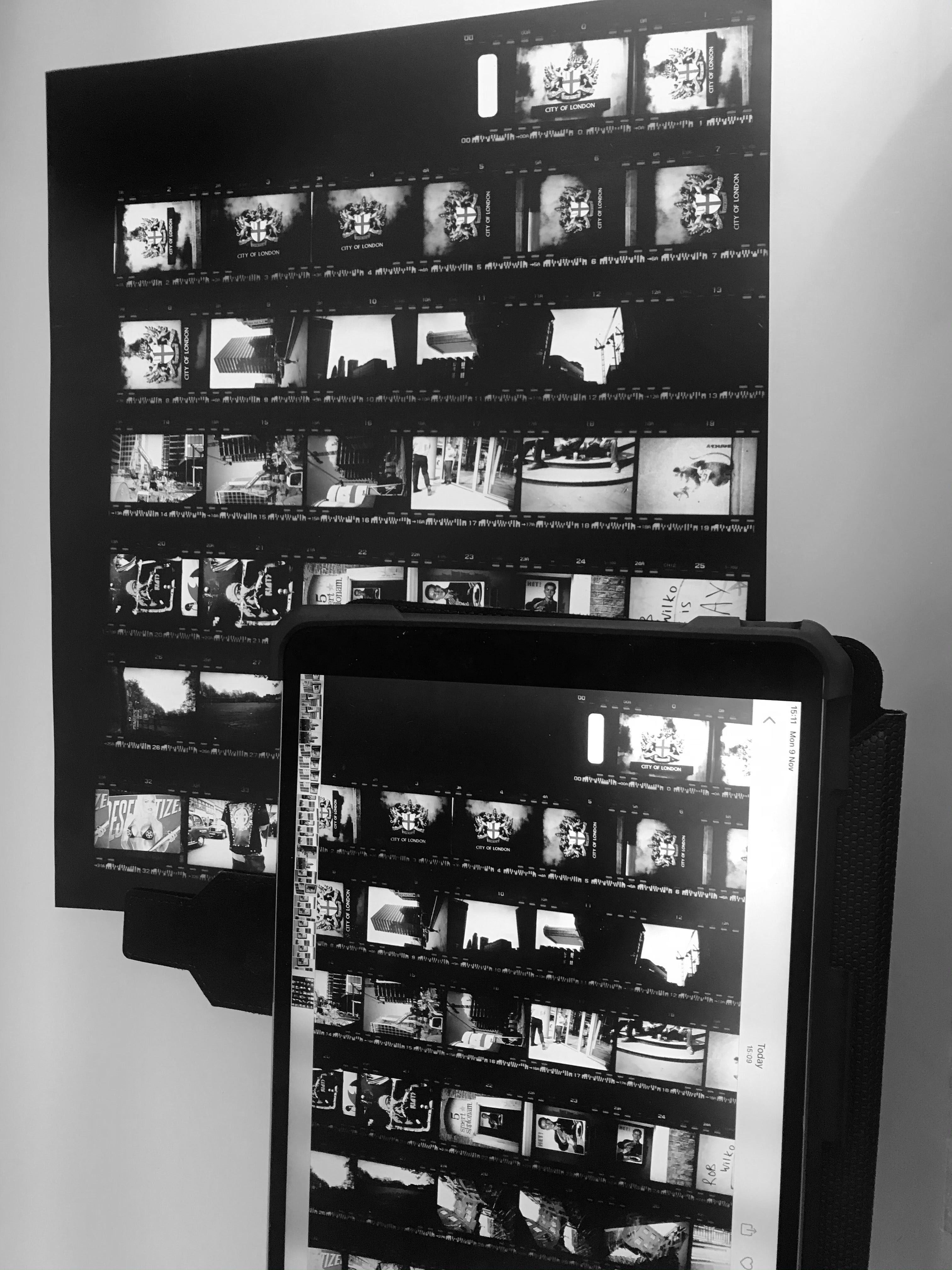 B&W 35mm Dev, Traditional Contact Print & Print Scan – Rapid Eye Darkrooms